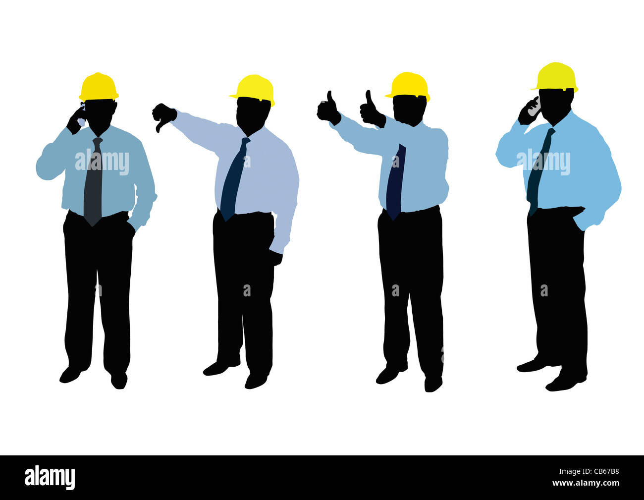 Men working construction Cut Out Stock Images & Pictures - Alamy