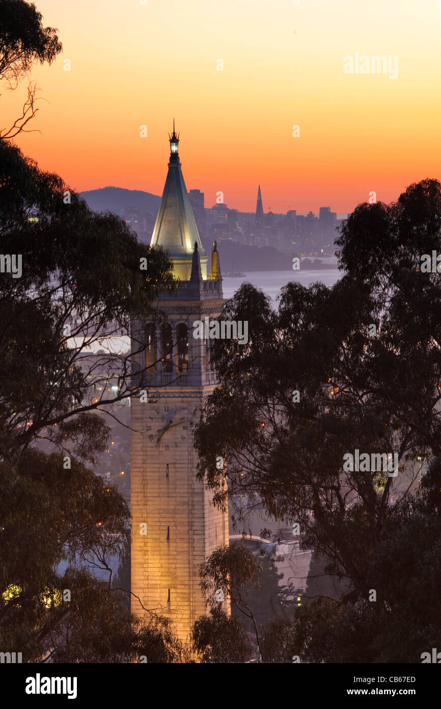 Campanile tower university california berkeley hi-res stock photography ...