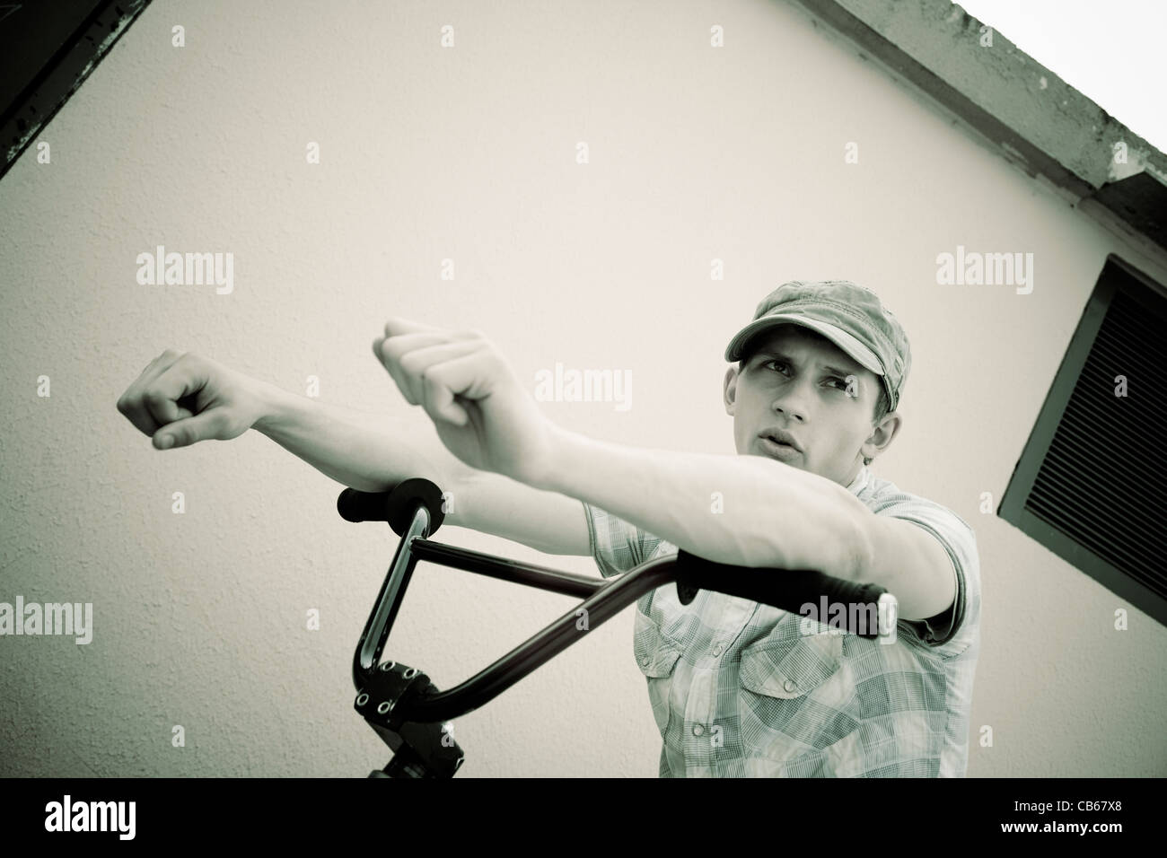 Hand cycle bike hi-res stock photography and images - Alamy