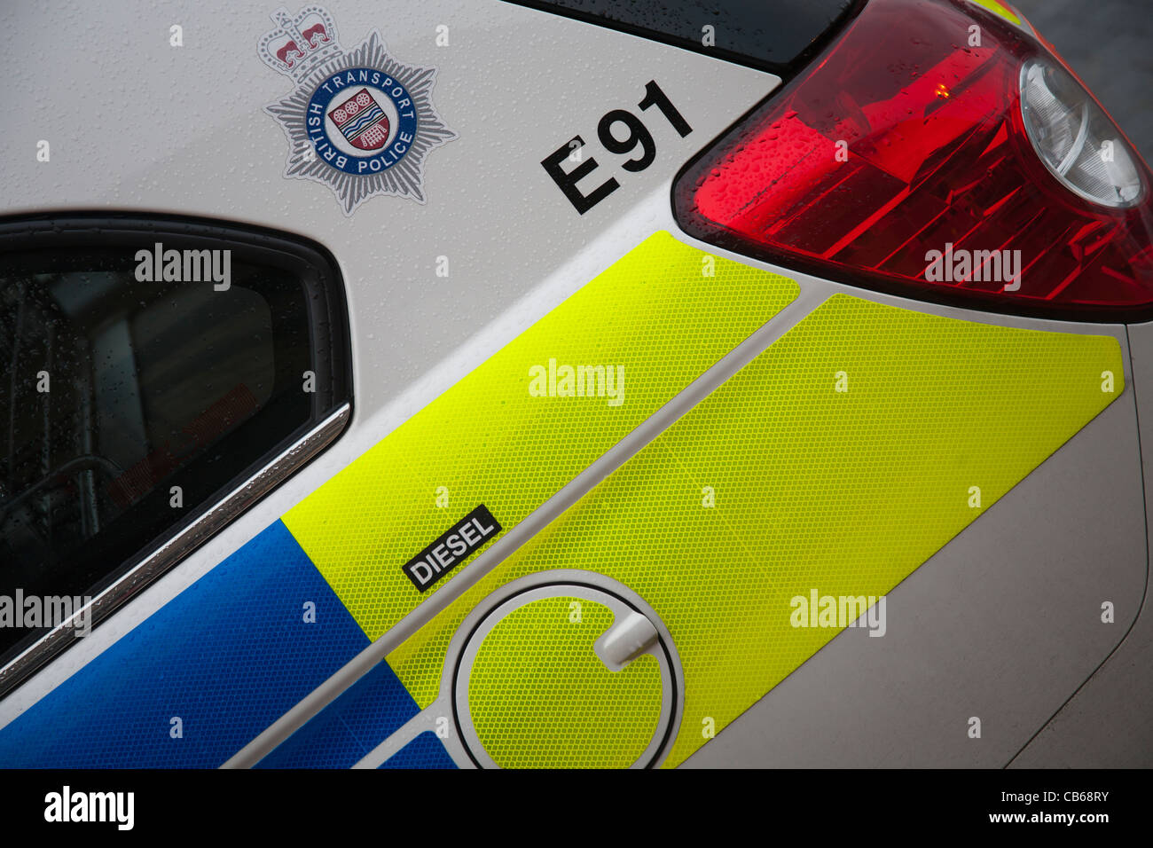 British Transport Police Vehicle Diesel Filler Cap Label to prevent ...