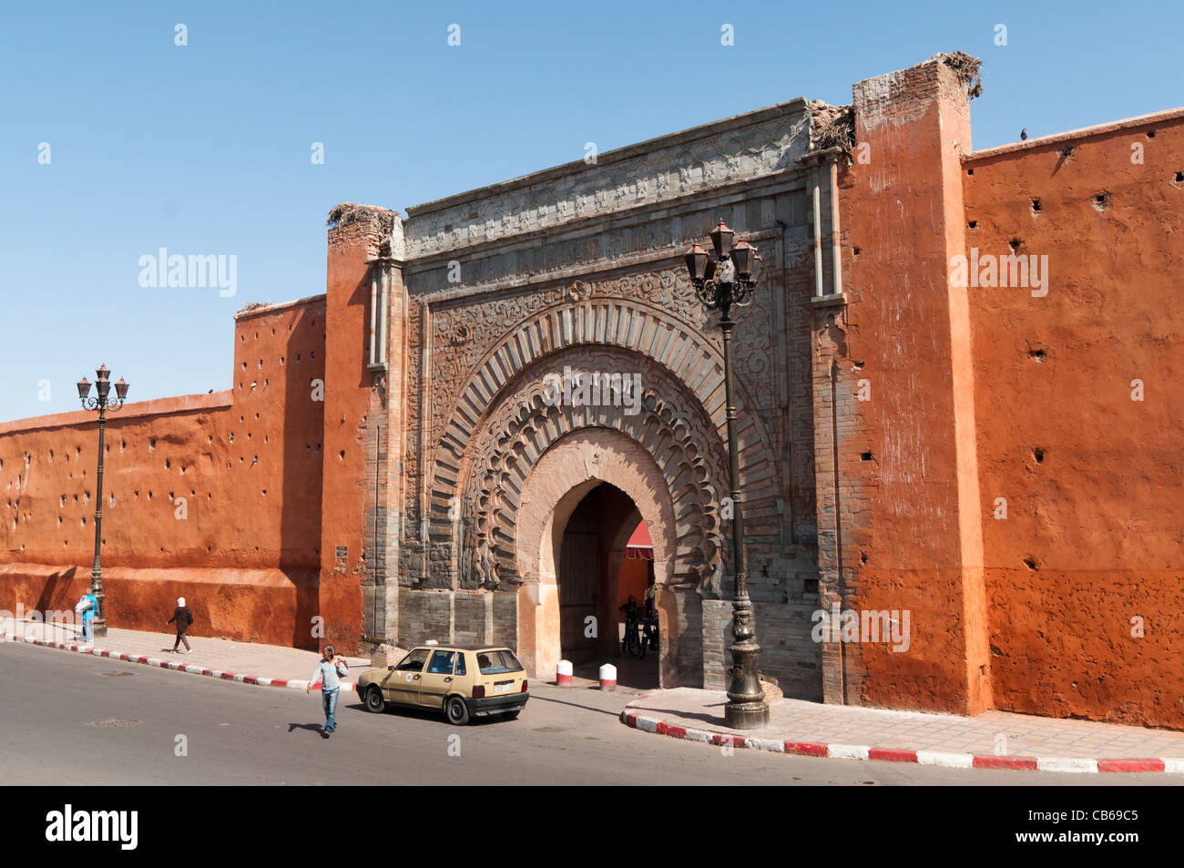 Bab Agnaou City Gate,Marrakech,Morocco Stock Photo - Alamy