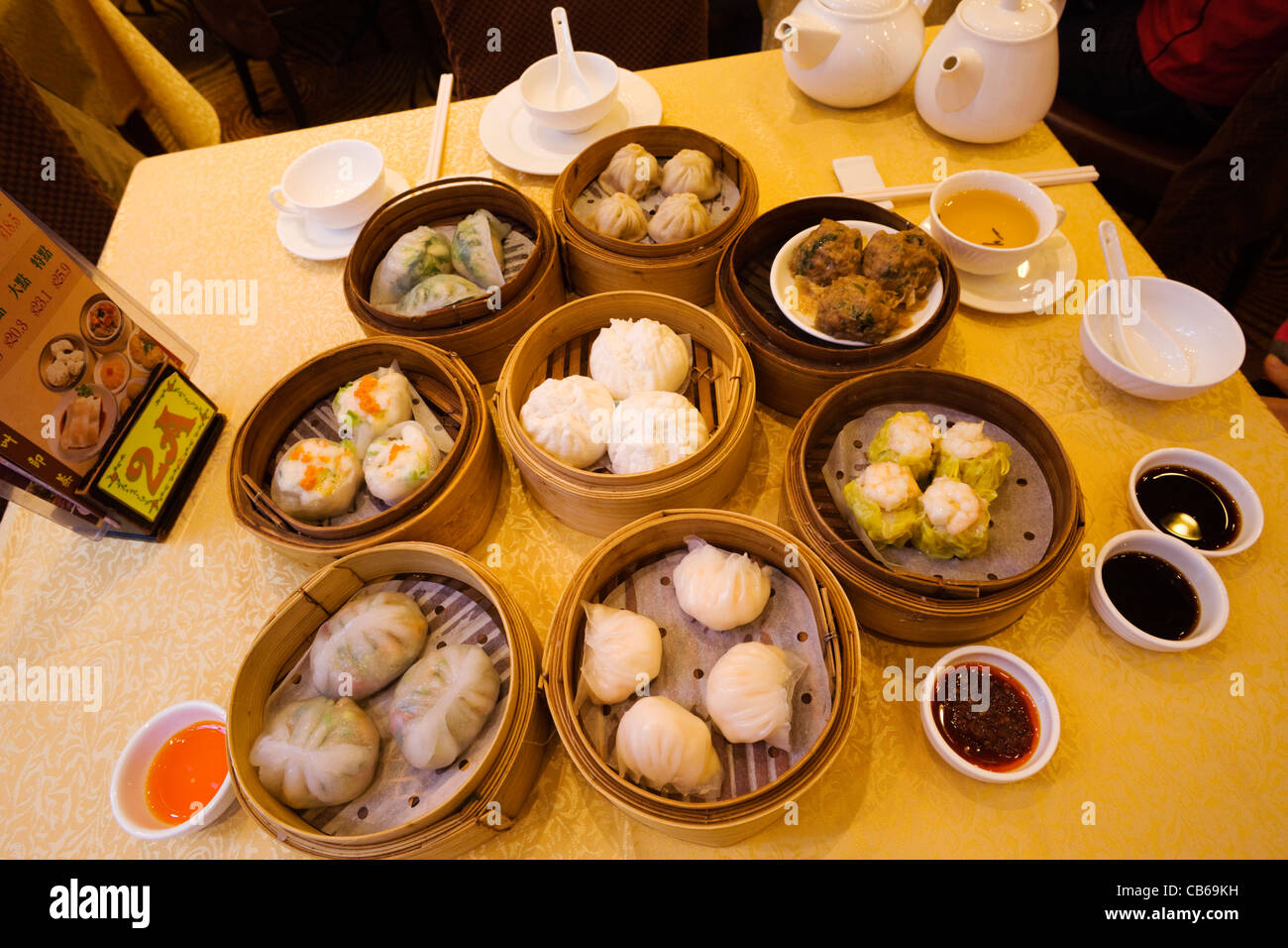 China, Hong Kong, Chinese Dim Sum Stock Photo - Alamy