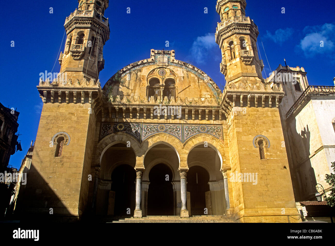 The Ketchaoua Mosque in Algiers, front view Stock Photo - Alamy