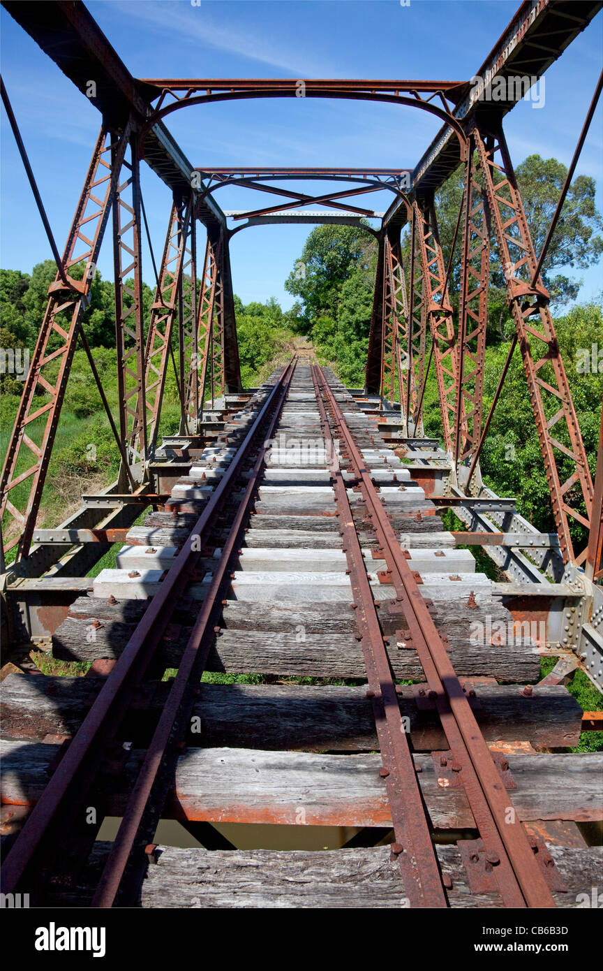 Eltham Railway Bridge, Eltham, New South Wales, Australia Stock Photo ...
