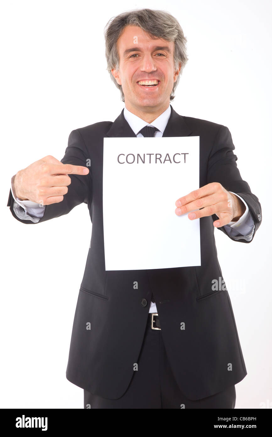 Contract hi-res stock photography and images - Alamy