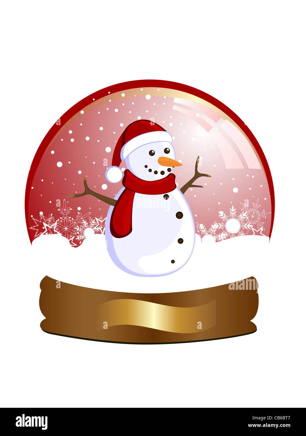 Christmas snow dome hi-res stock photography and images - Alamy
