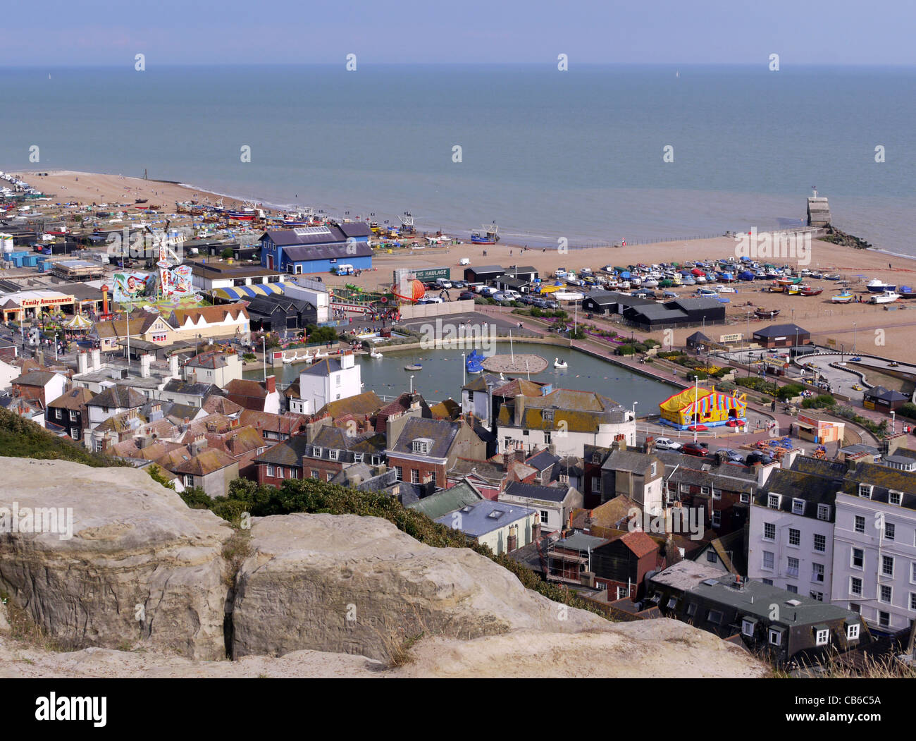 Hastings seafront hi-res stock photography and images - Alamy