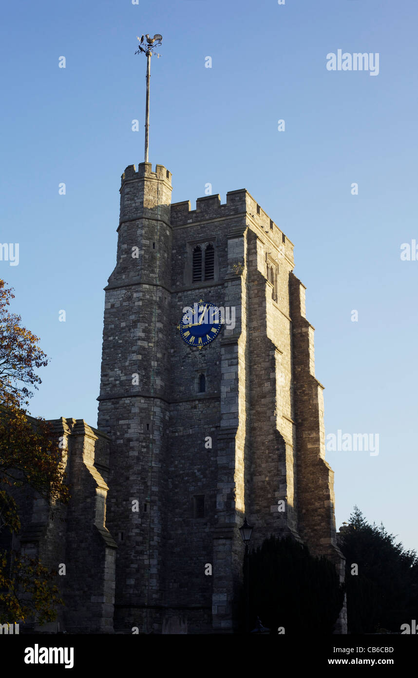 All Saints Church, Maidstone, Kent Stock Photo - Alamy