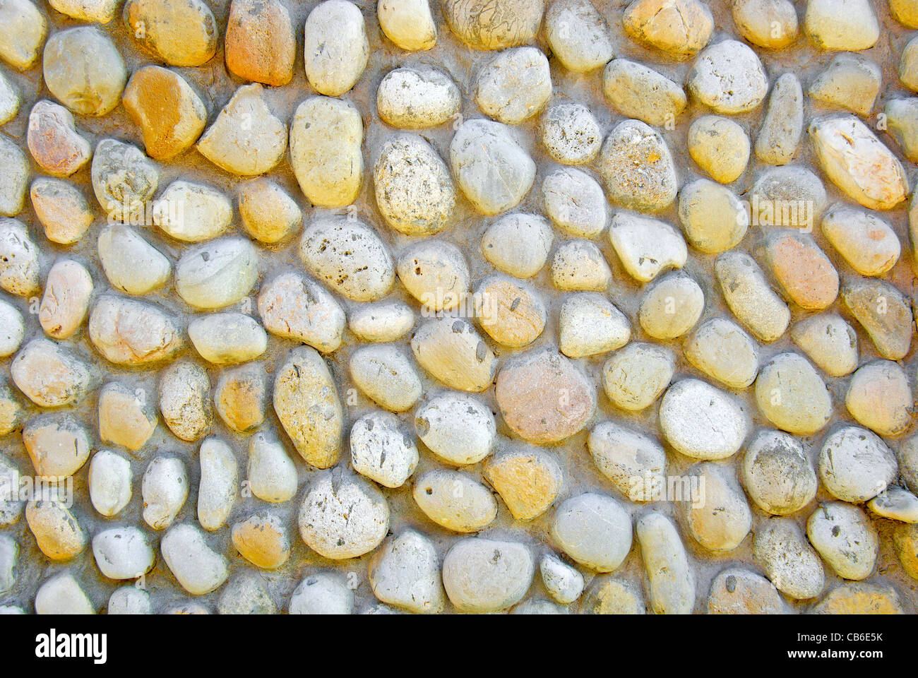 Traditional handmade stone wall texture Stock Photo - Alamy