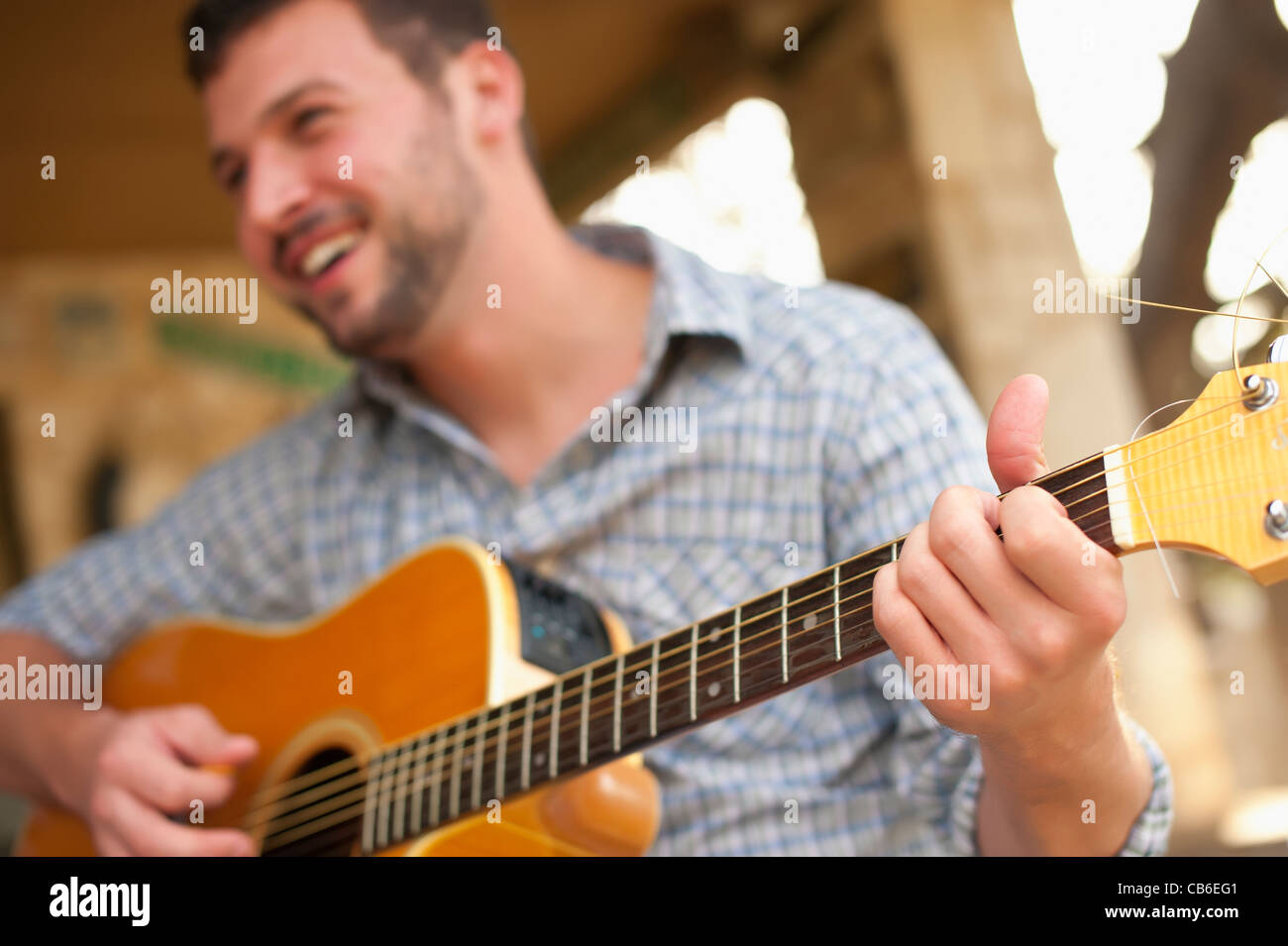 Laughing musician hi-res stock photography and images - Alamy