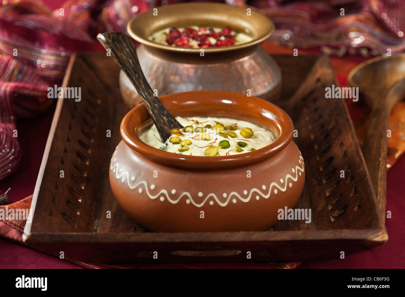 Shrikhand. Indian dessert Stock Photo - Alamy