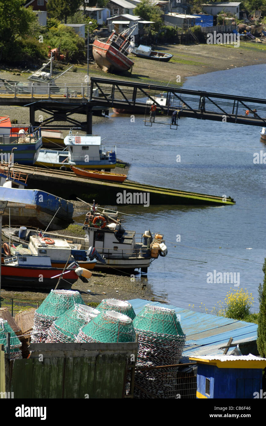 Puerto Montt Chile Port Stock Photos & Puerto Montt Chile Port Stock ...
