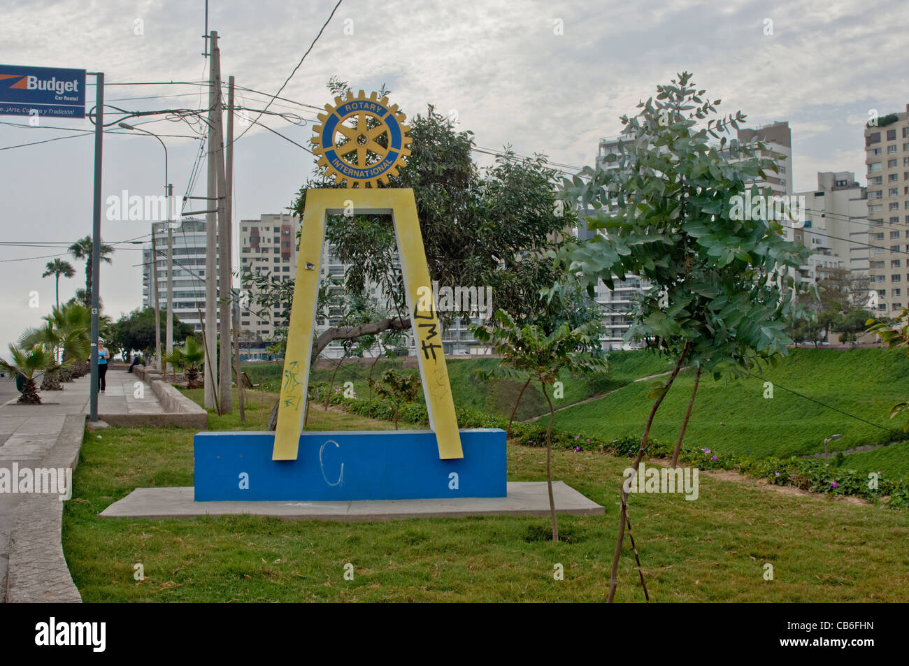 Rotary club sign hi-res stock photography and images - Alamy
