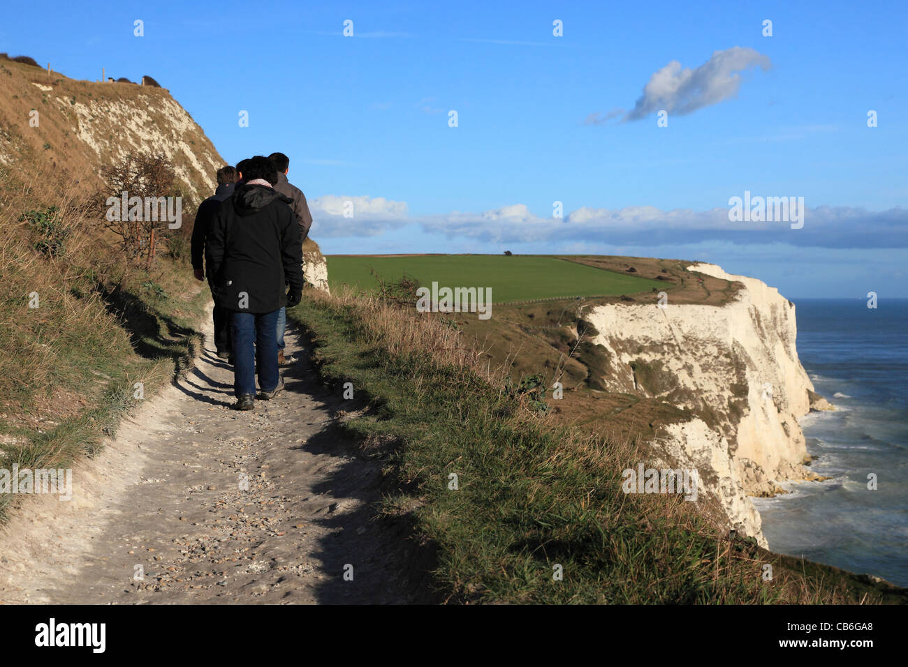 White cliffs of dover kent england hi-res stock photography and images ...