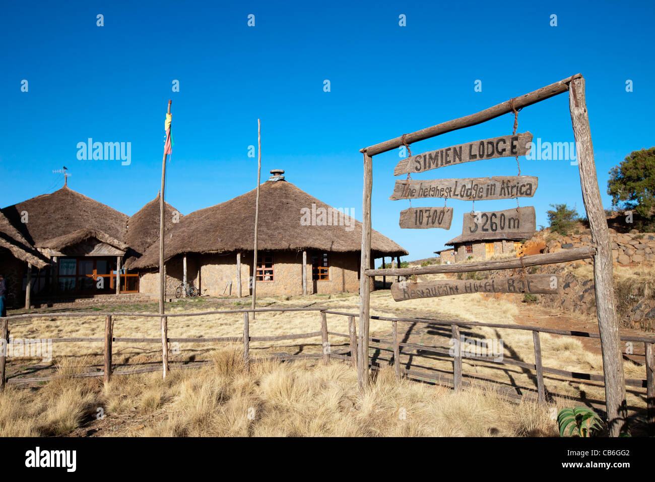 Simien Mountain Lodge; Africa's highest hotel on the edge of the Simien ...