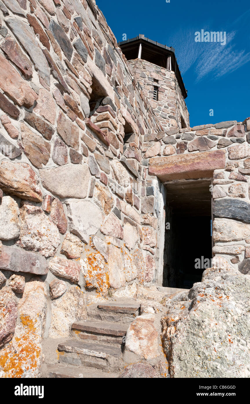 Stone Fire Lookout Tower High Resolution Stock Photography and Images ...