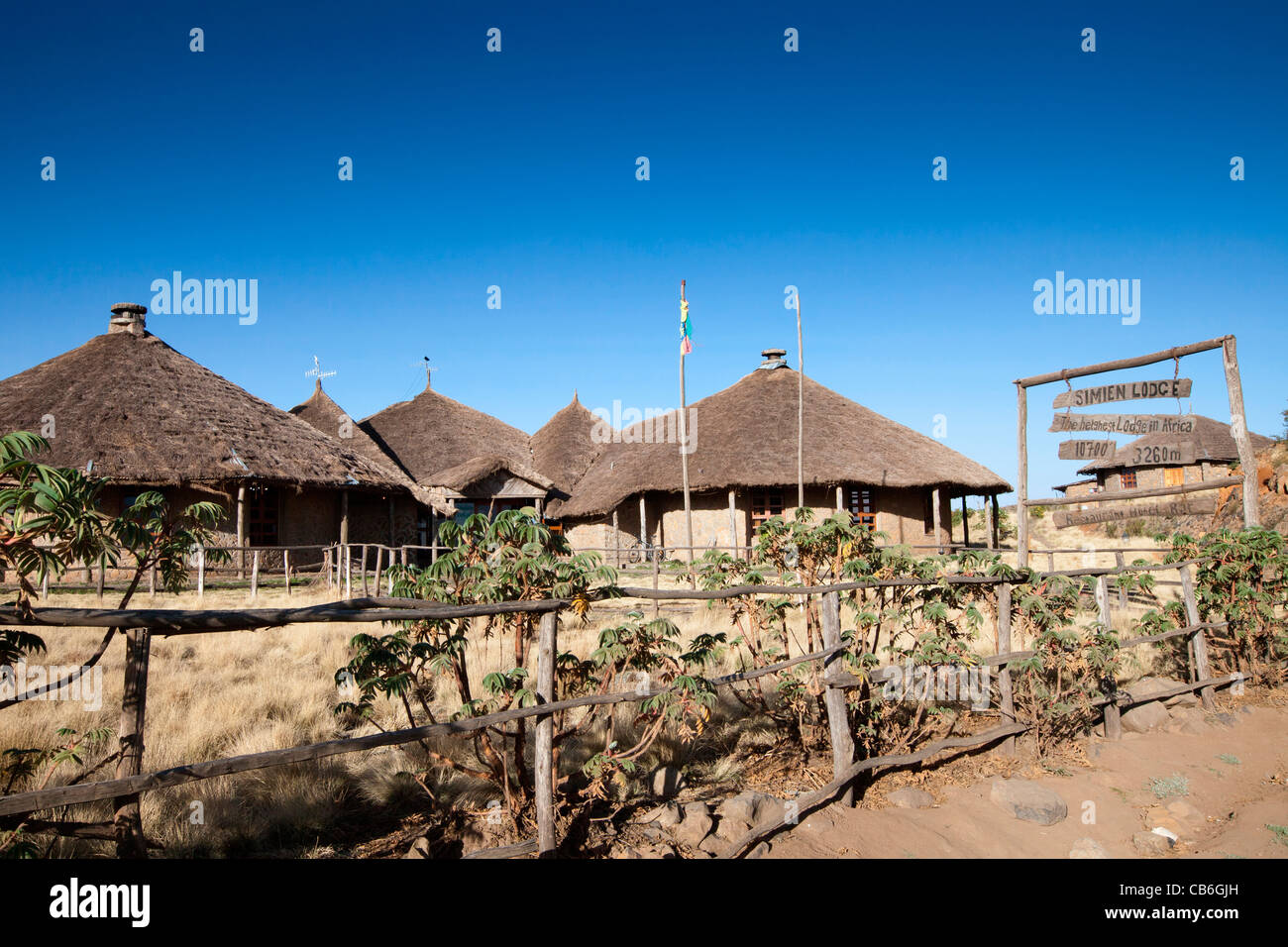 Simien Mountain Lodge; Africa's highest hotel on the edge of the Simien ...