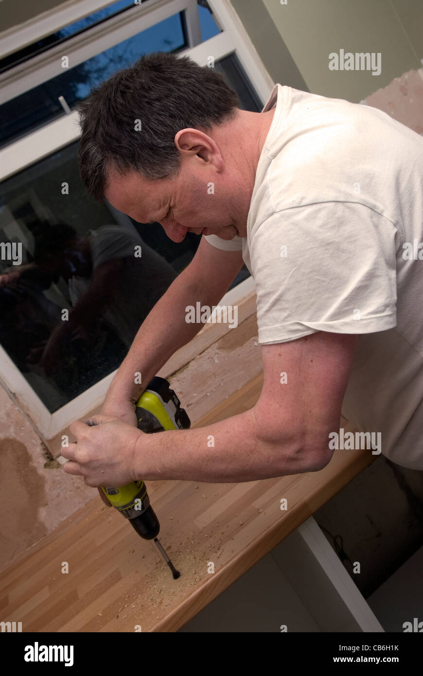 Tradesman drill hi-res stock photography and images - Alamy