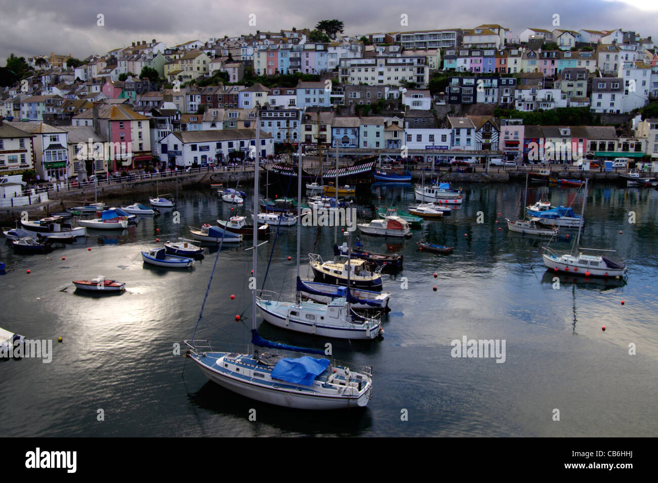 Brixham Harbour Devon Stock Photo - Alamy