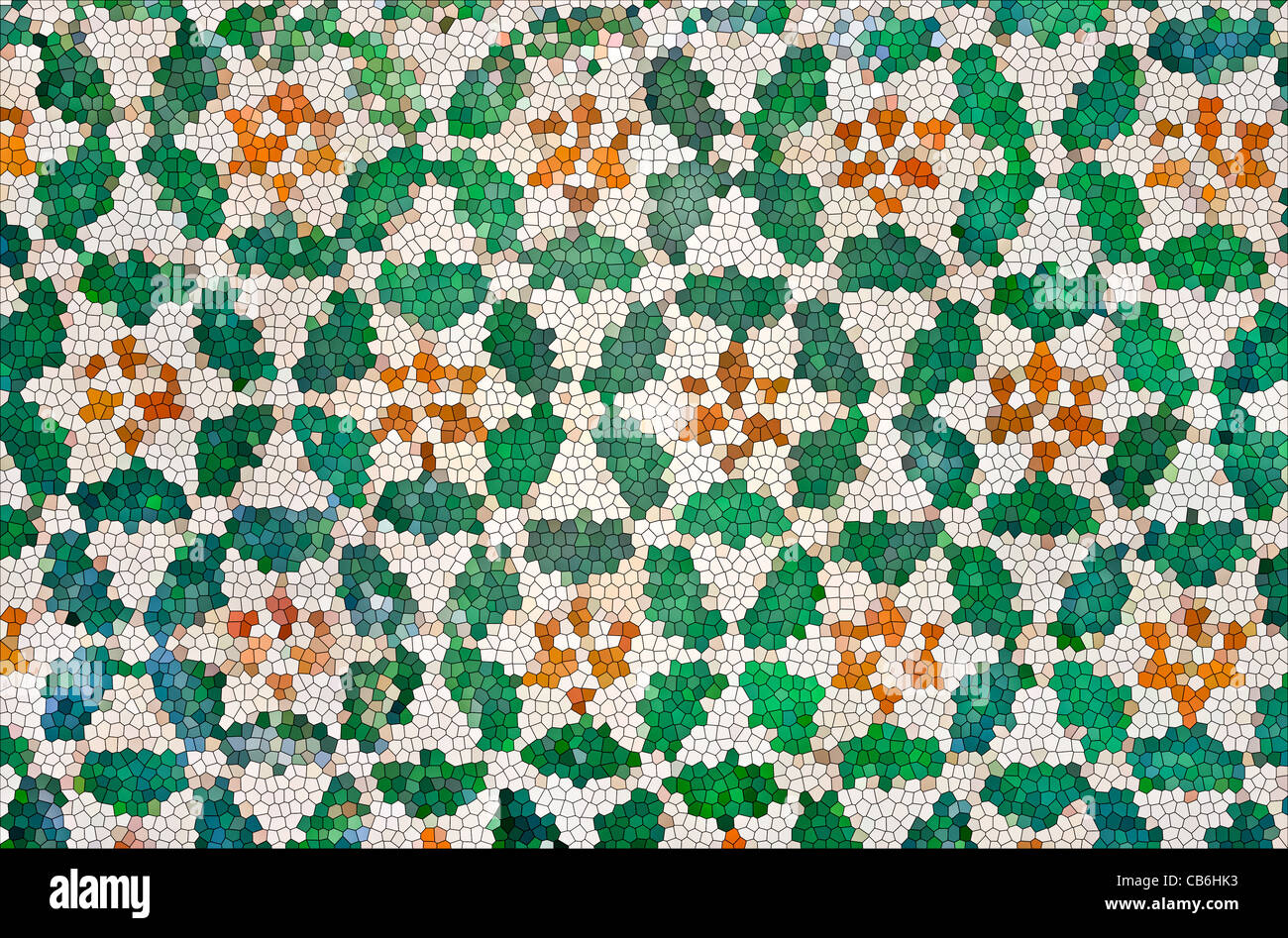 colorful moroccan mosaic wall as a background Stock Photo - Alamy