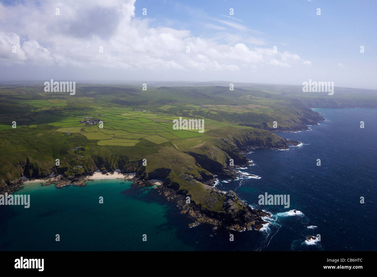 Aerial View Gurnards Head High Resolution Stock Photography and Images ...