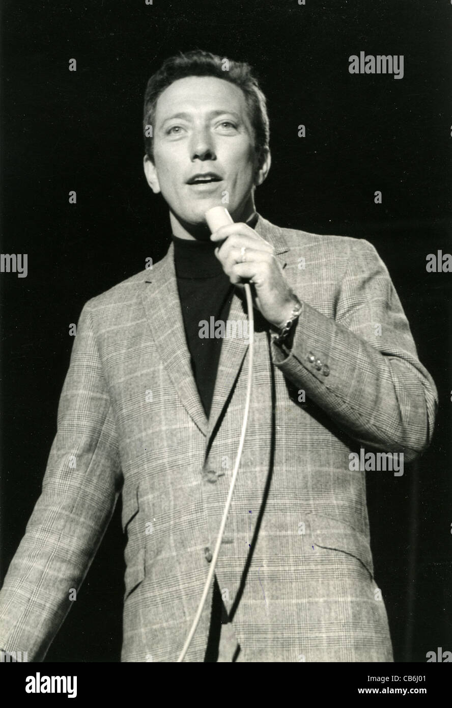 ANDY WILLIAMS US singer about 1960 Stock Photo - Alamy