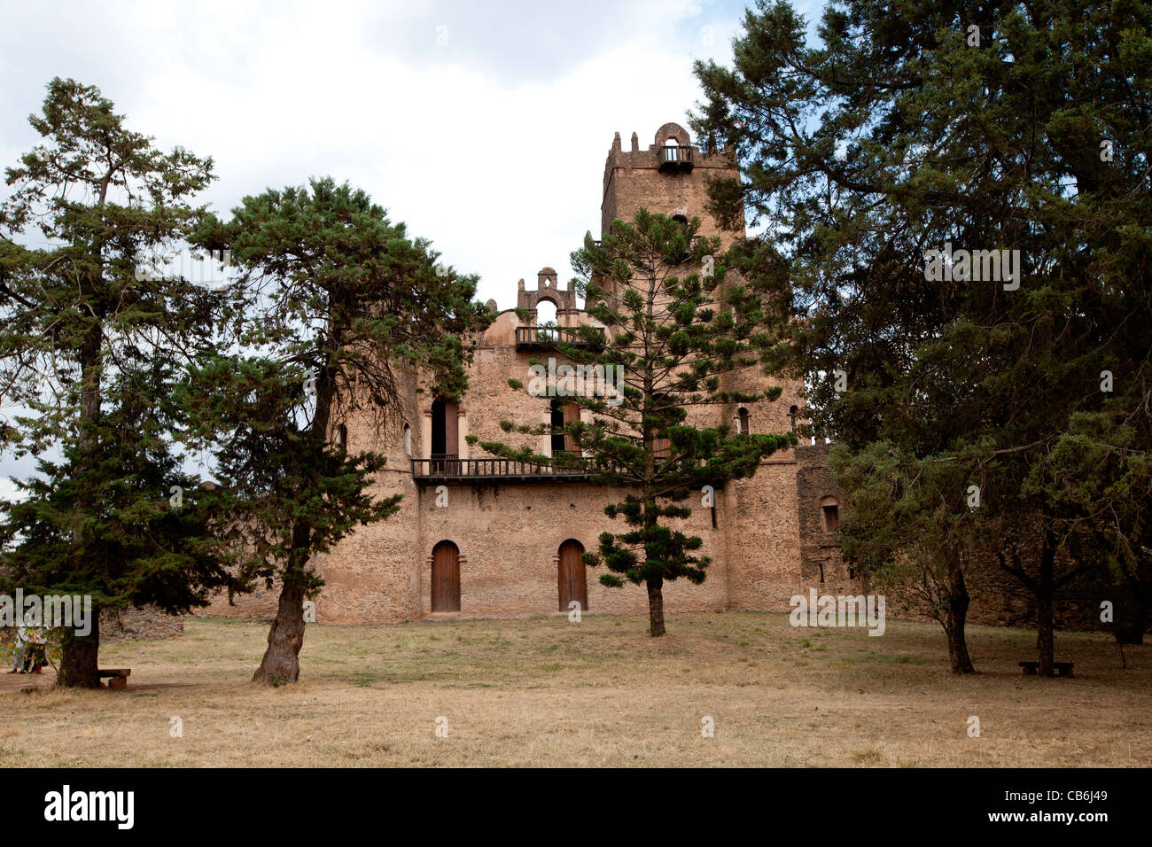 Fasiladas Palace in the Royal Enclosure, Gonder, Northern Ethiopia ...