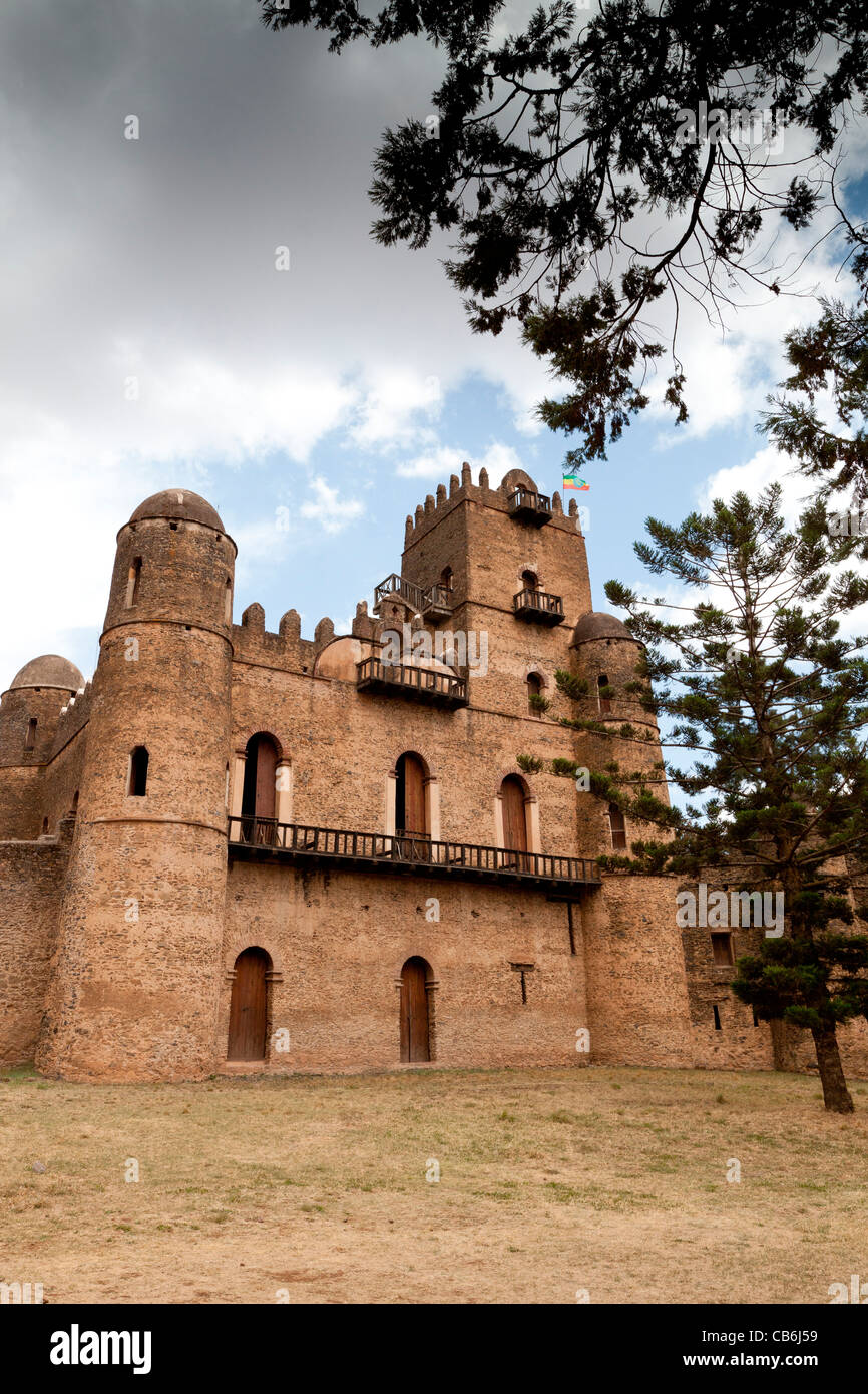 Fasiladas Palace in the southern compound of the Royal Enclosure ...