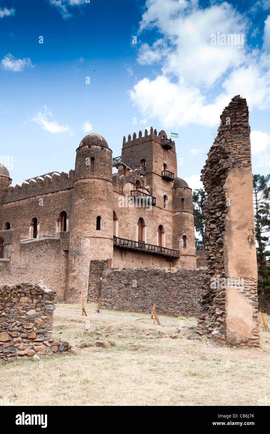 Fasiladas Palace in the southern compound of the Royal Enclosure ...