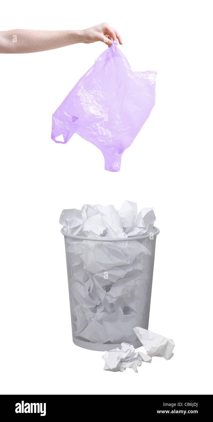 Garbage man bin Cut Out Stock Images & Pictures - Alamy