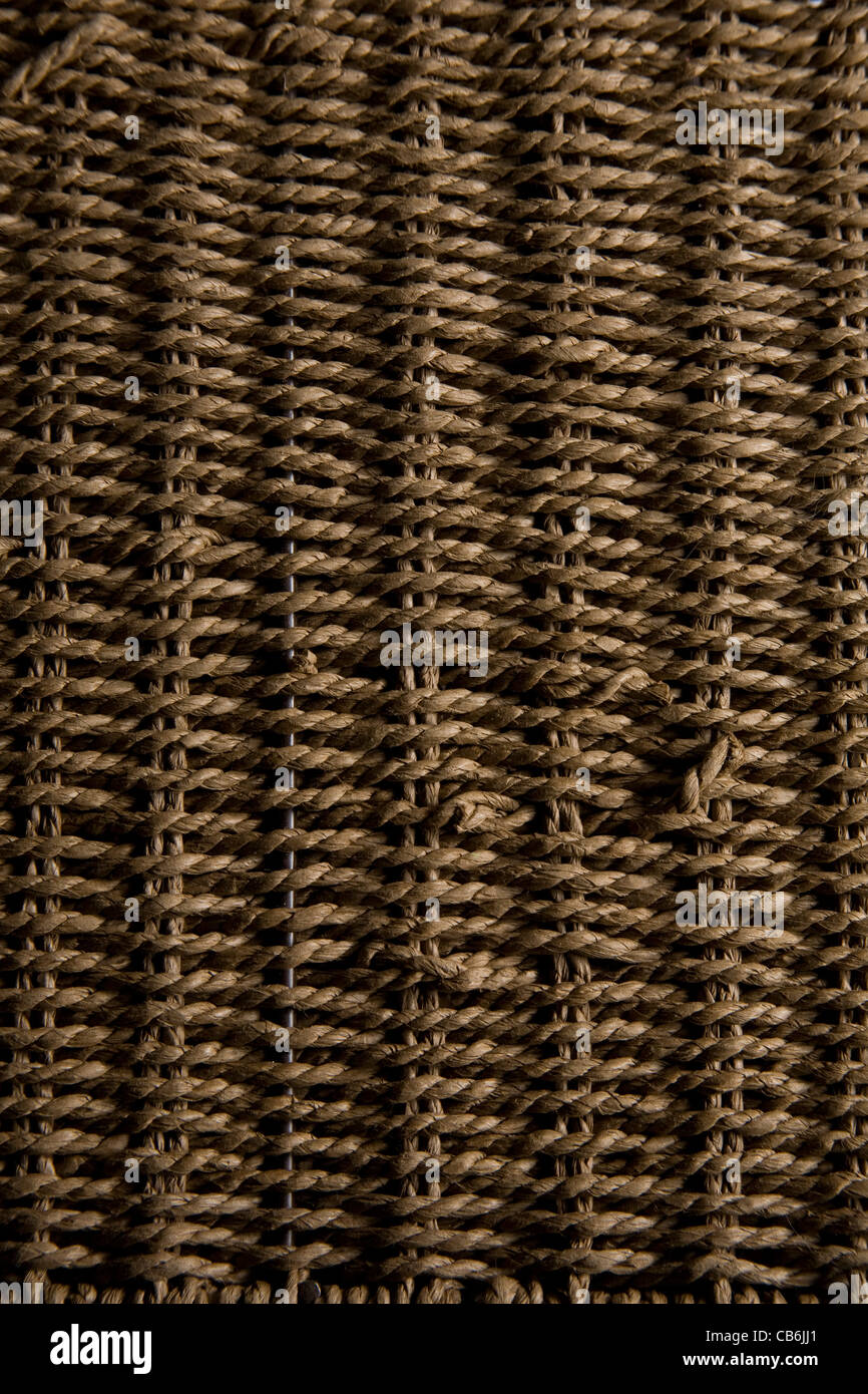 Woven Basket - Background Stock Photo - Alamy