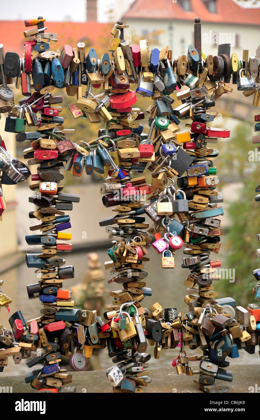 Railings Padlocks High Resolution Stock Photography and Images - Alamy