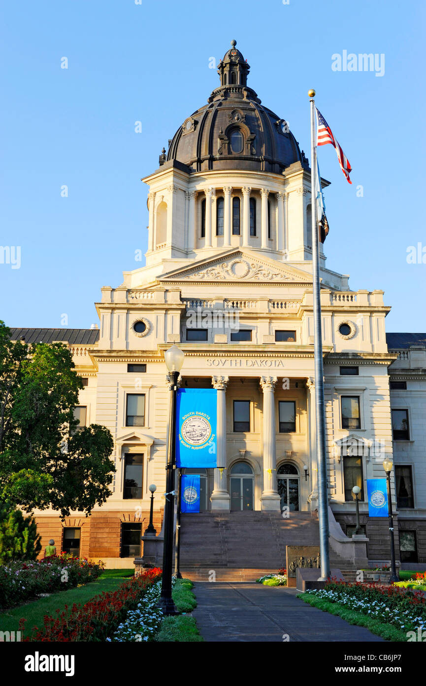 South Dakota State Capitol Building Complex Stock Photo - Alamy