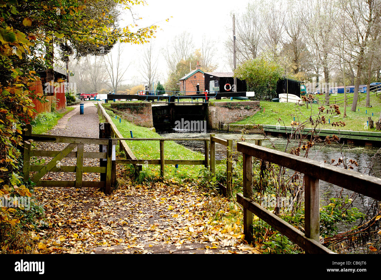Papermill Lock Essex High Resolution Stock Photography and Images - Alamy