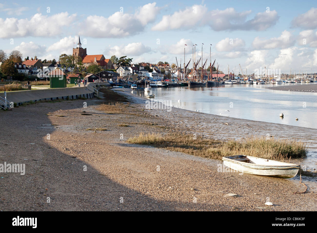 Maldon estuary in Essex Stock Photo - Alamy