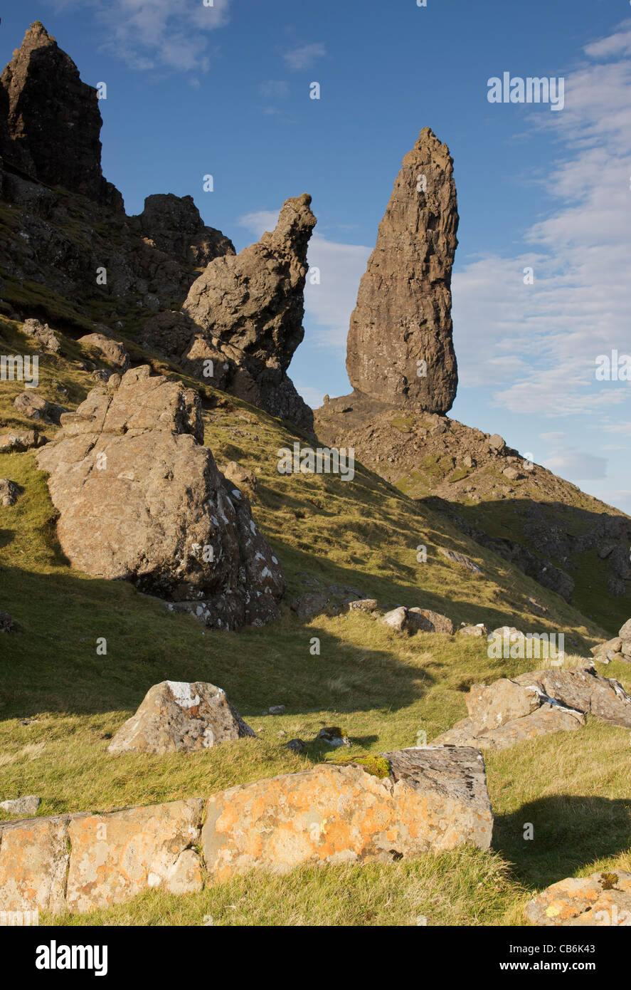 The Old Man of Storr rock formation, Isle of Skye, Scotland Stock Photo ...