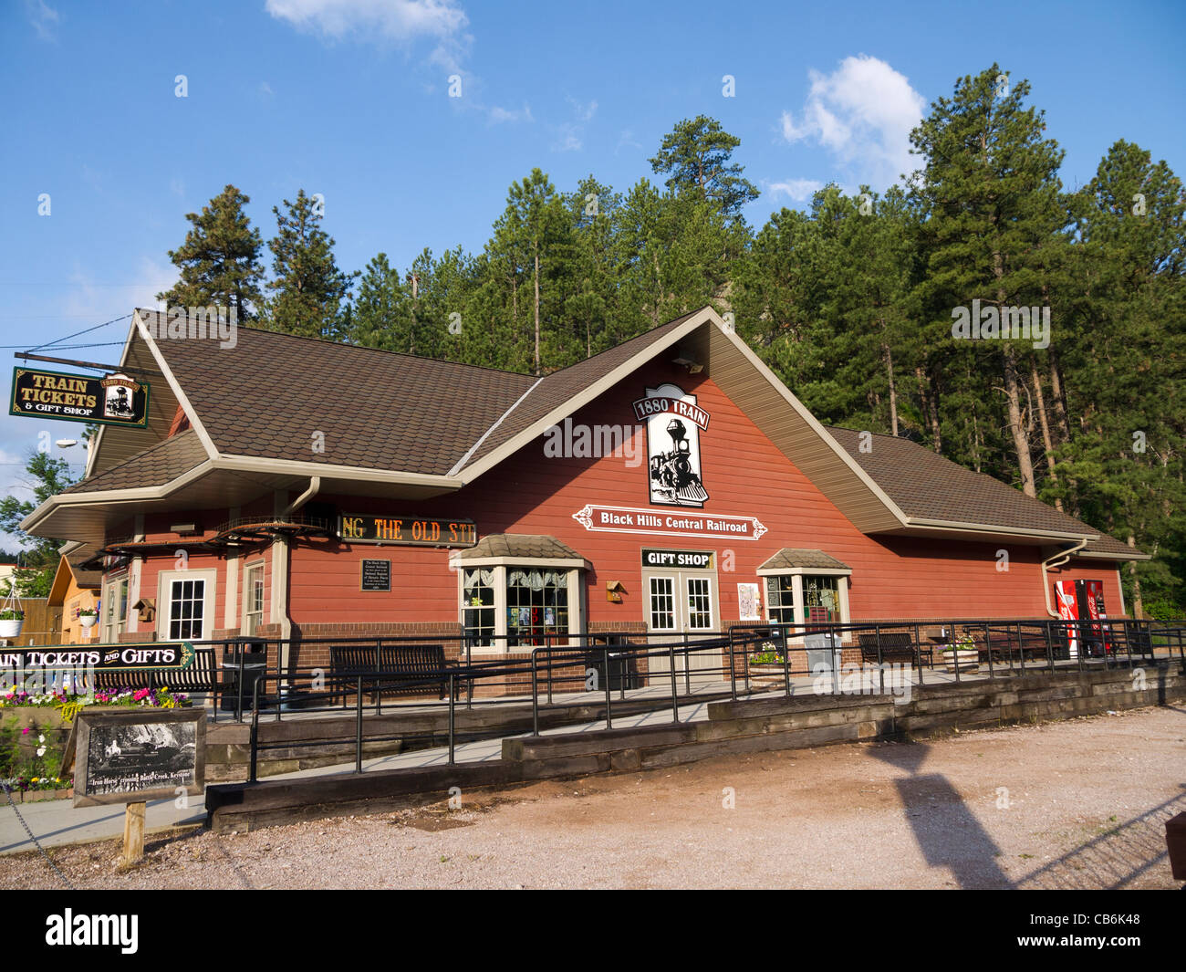 Train Station in Keystone in Summit County, Colorado, United States ...