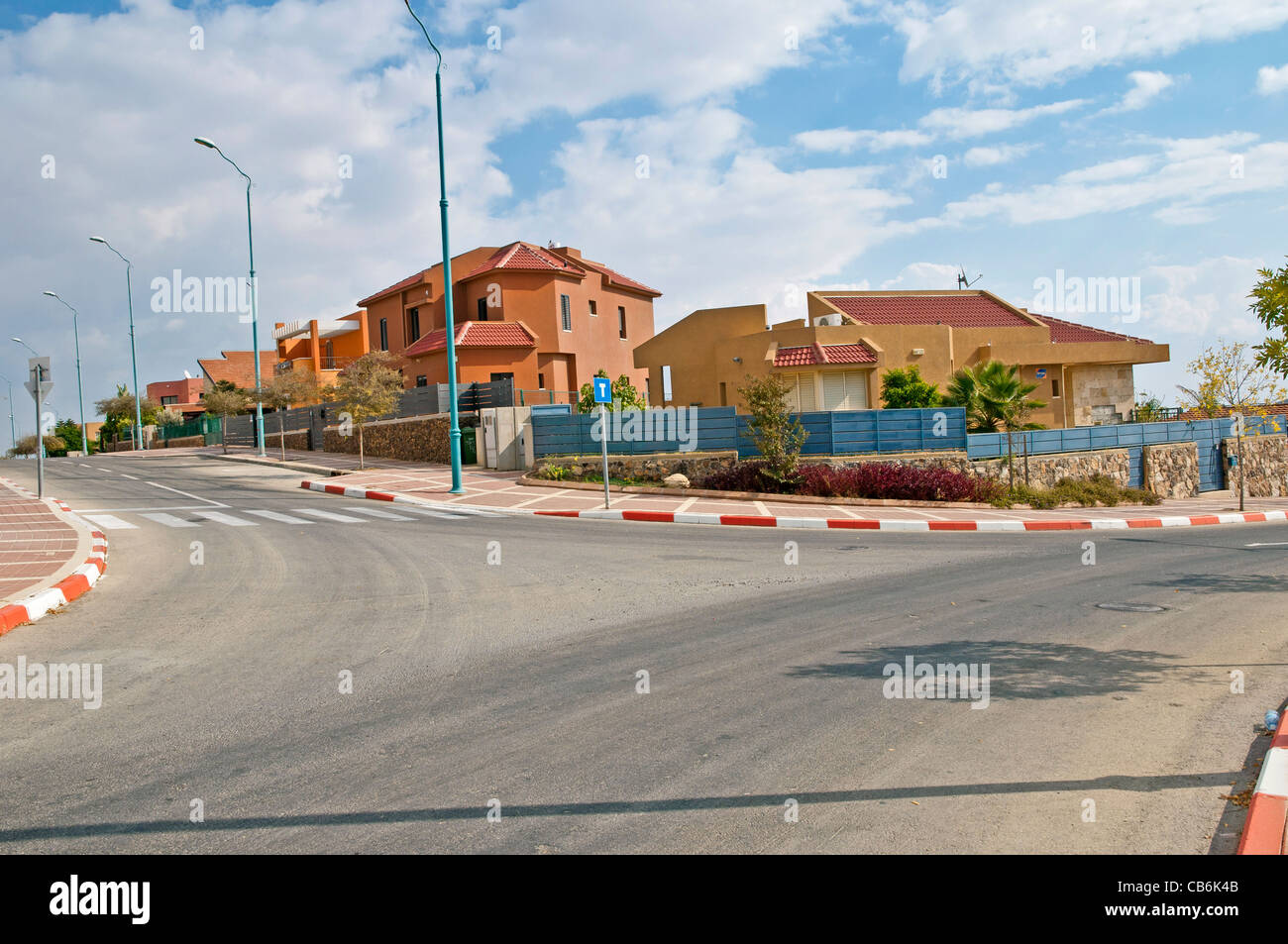 Road to new district, Arad, Israel, Asia, Middle East Stock Photo - Alamy