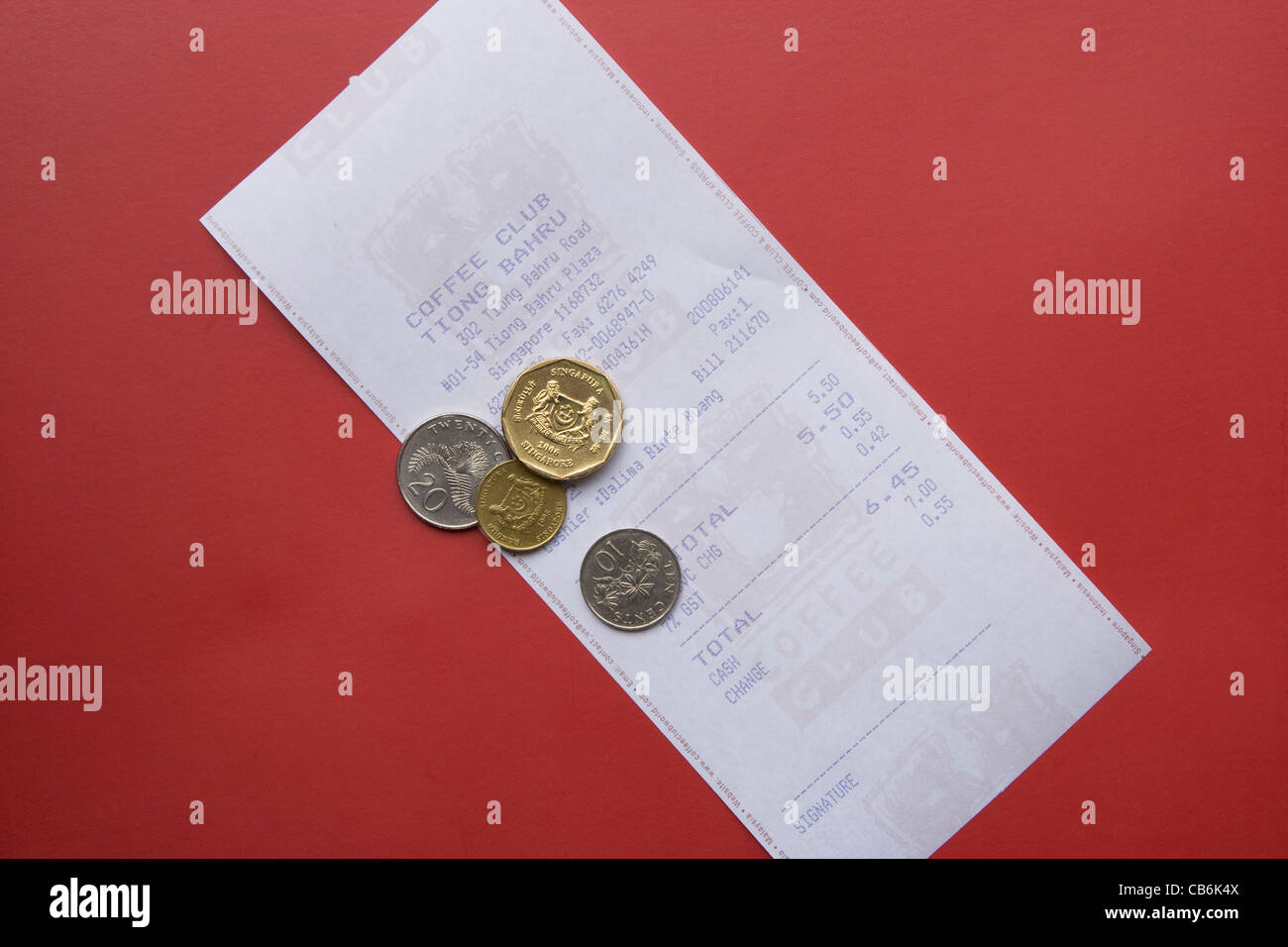 USA: tip / tipping Stock Photo - Alamy