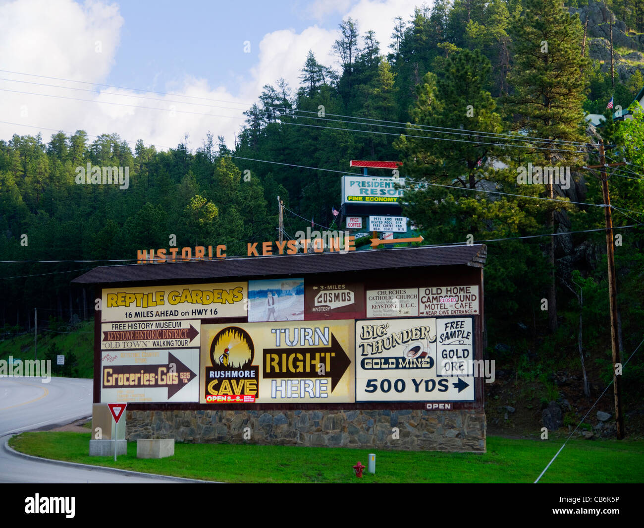 Sign Board in Keystone is in Summit County, Colorado, United States ...