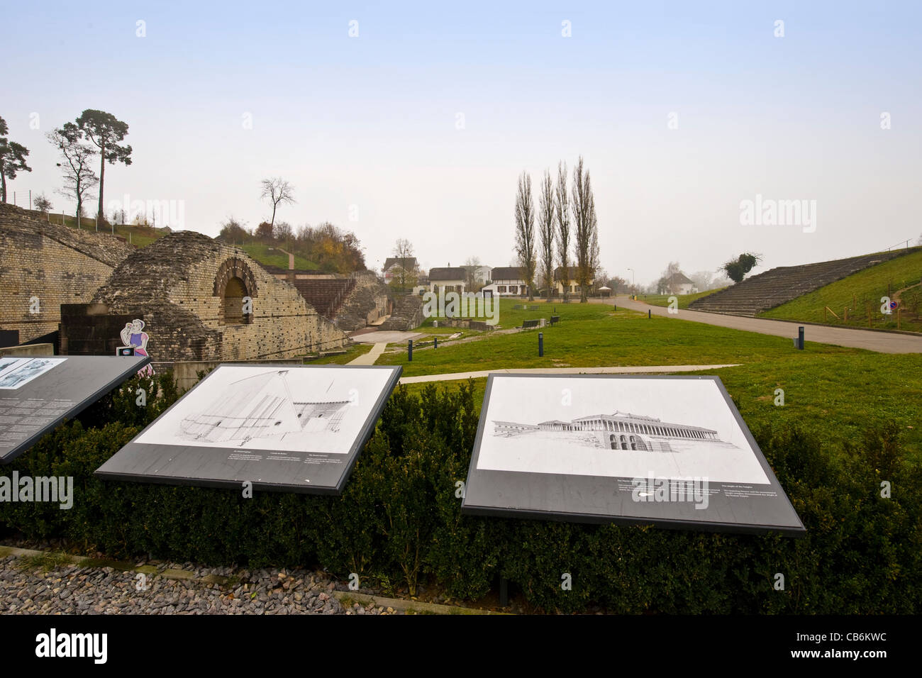 Archaeological site, Augusta Raurica, Switzerland Stock Photo - Alamy