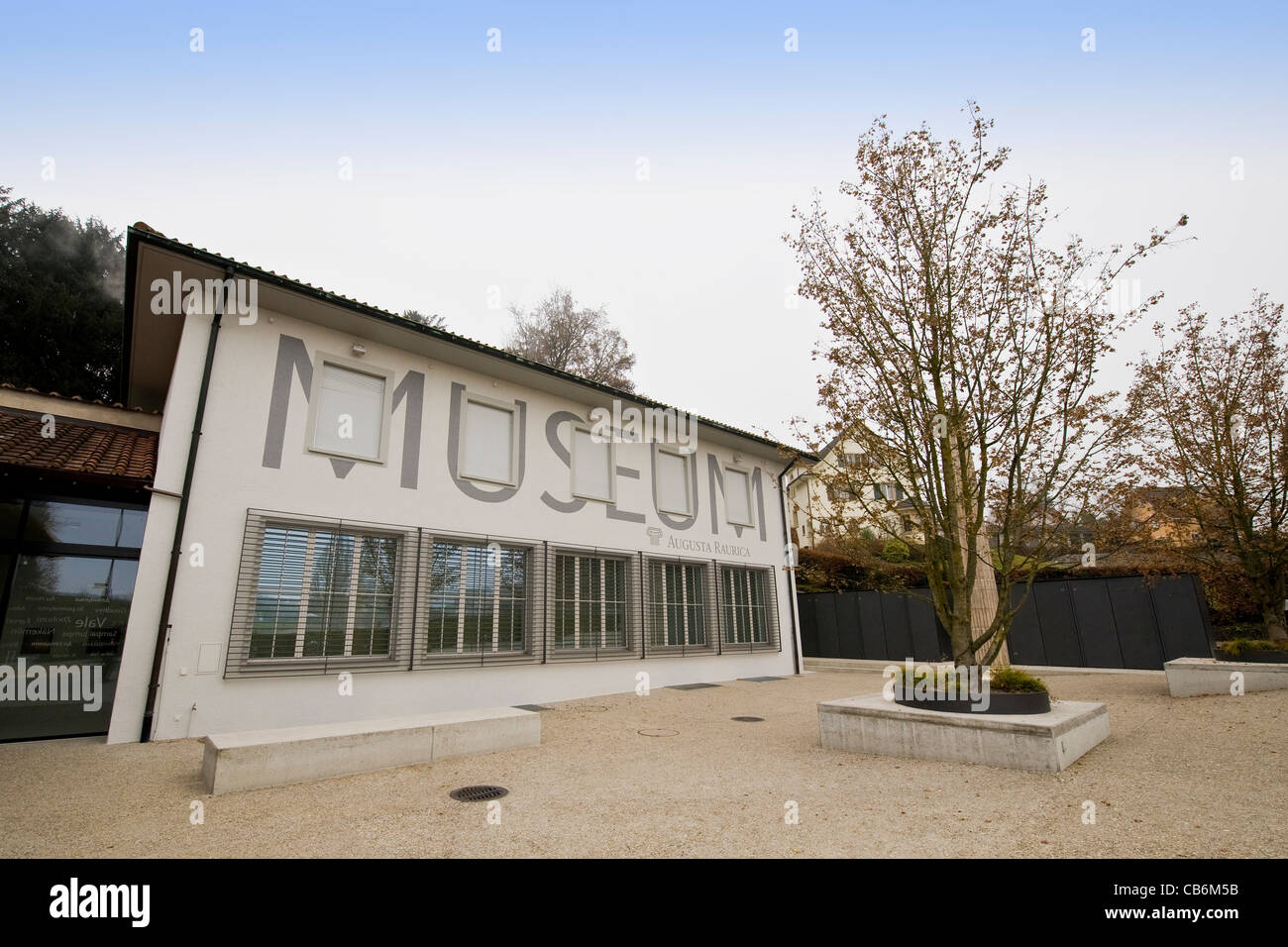 Museum, Archaeological site, Augusta Raurica, Switzerland Stock Photo ...