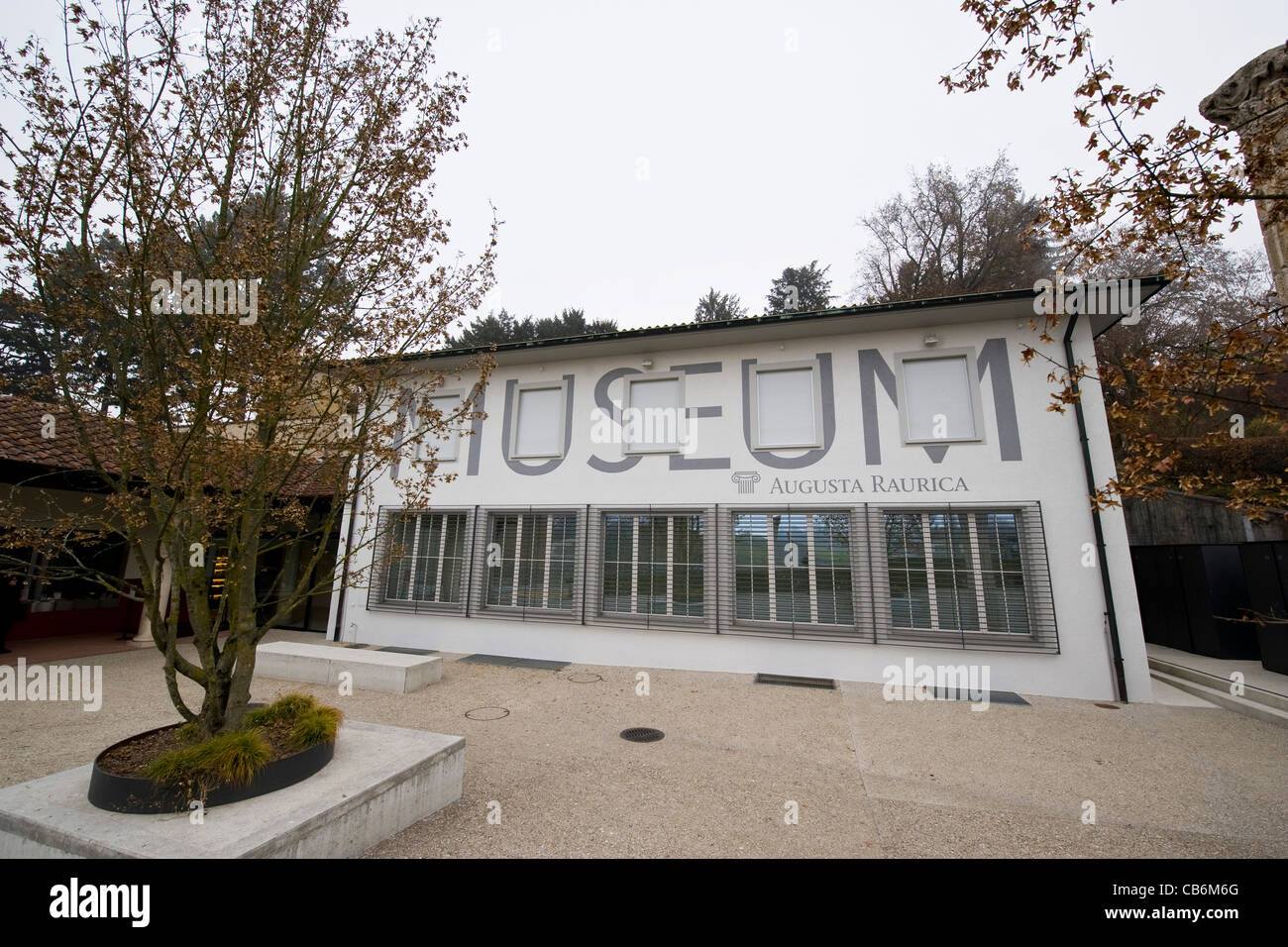 Museum, Archaeological site, Augusta Raurica, Switzerland Stock Photo ...