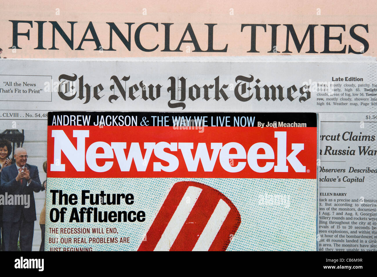 USA: news media publications Stock Photo - Alamy