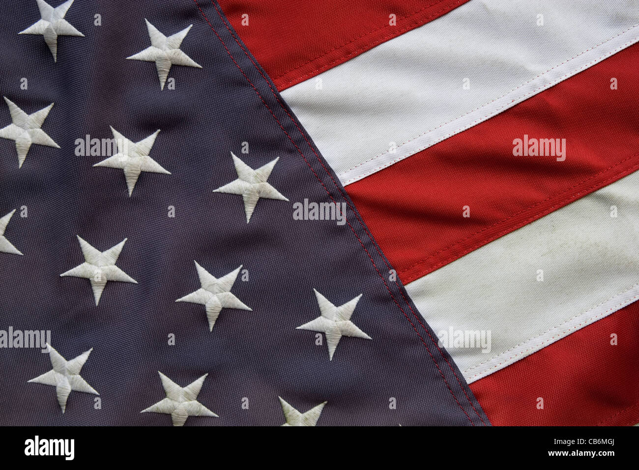 USA flag detail Stock Photo - Alamy