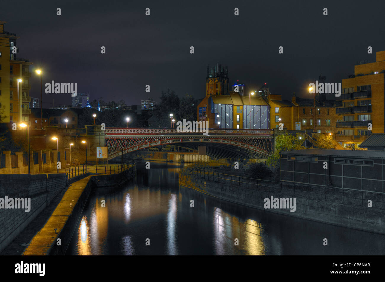 Crown Point Bridge in Leeds Stock Photo - Alamy