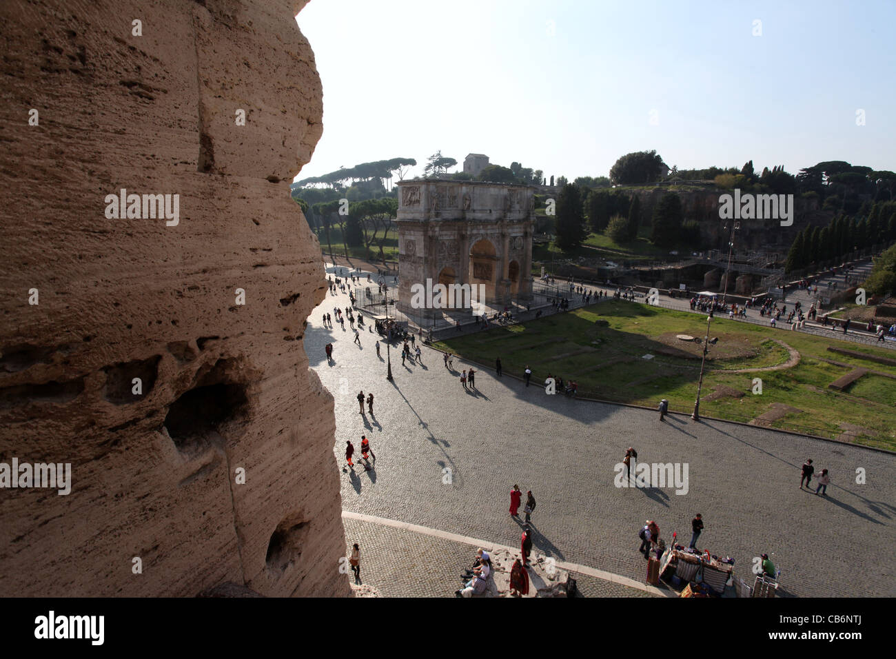 Colosseum outside hi-res stock photography and images - Alamy