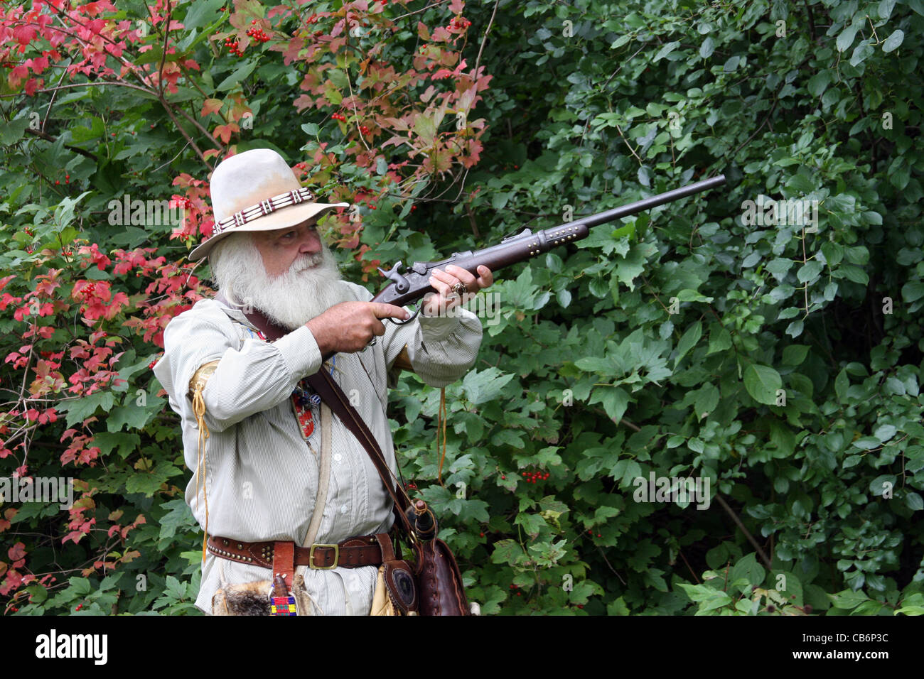 A historic hunter Stock Photo - Alamy