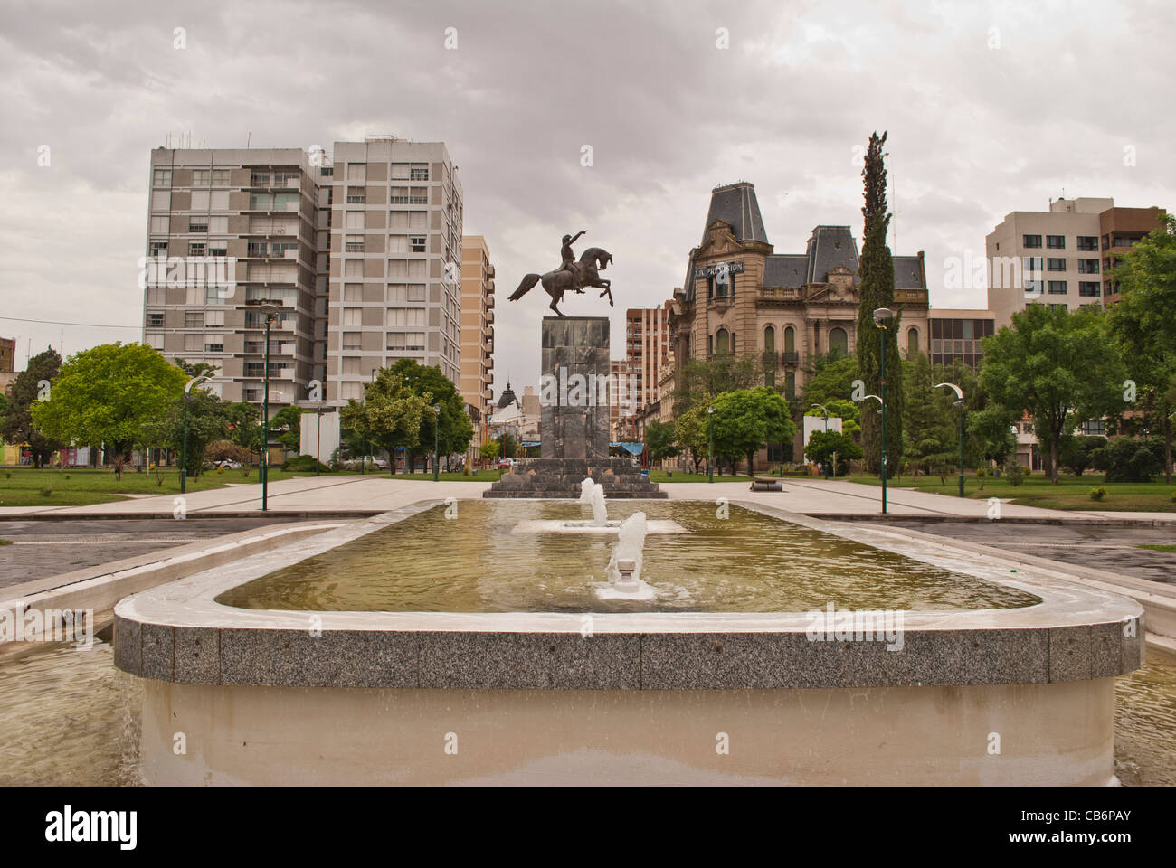 Place of Three Streams, Buenos Aires Stock Photo - Alamy