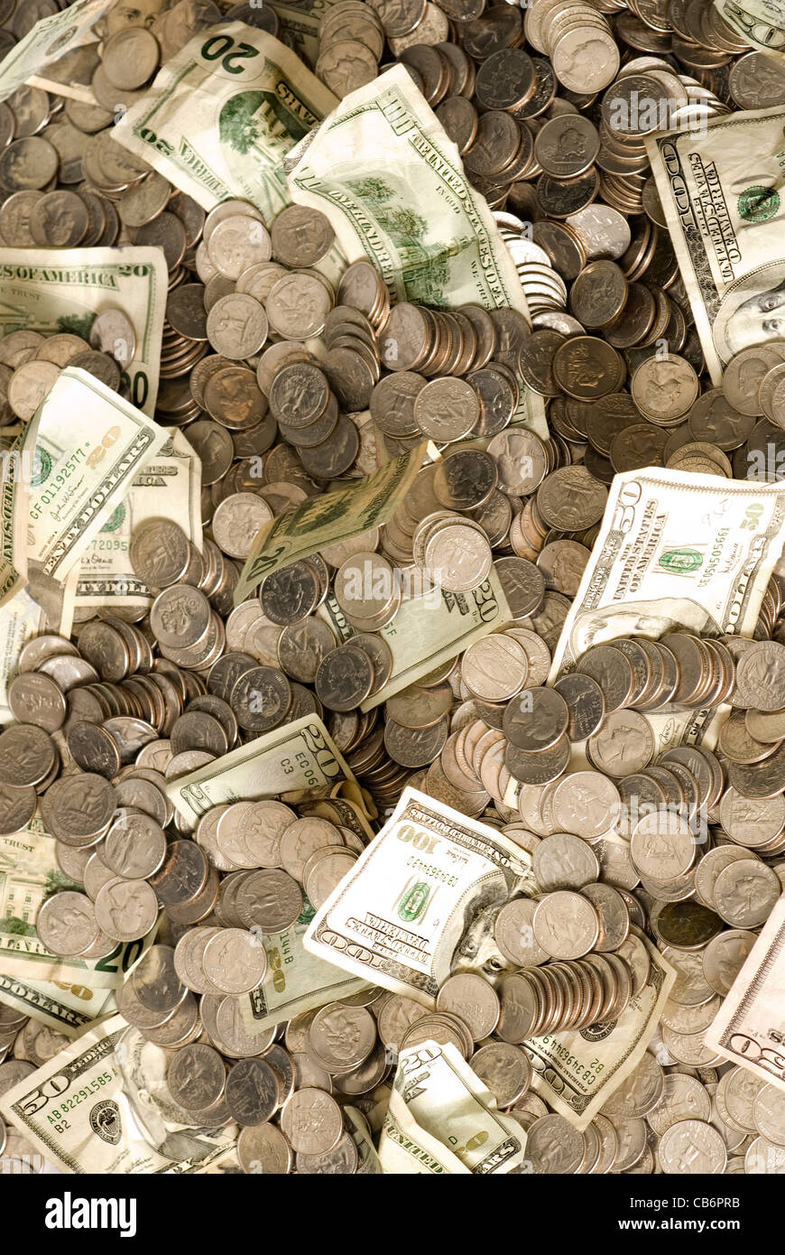 Background or wallpaper or frame of US Currency Stock Photo - Alamy